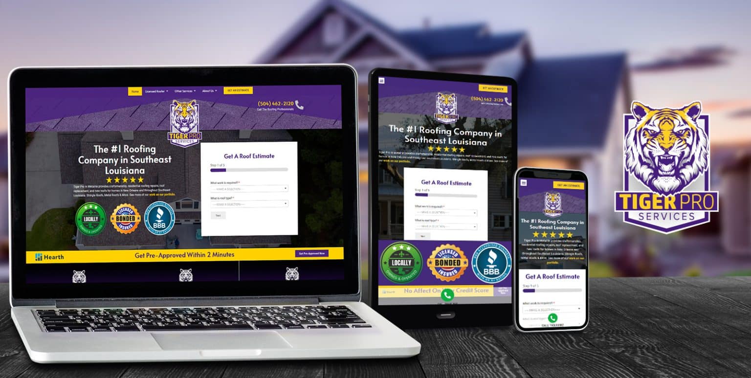 Web Design / Tiger Pro Services - Custom Website Design, App ...